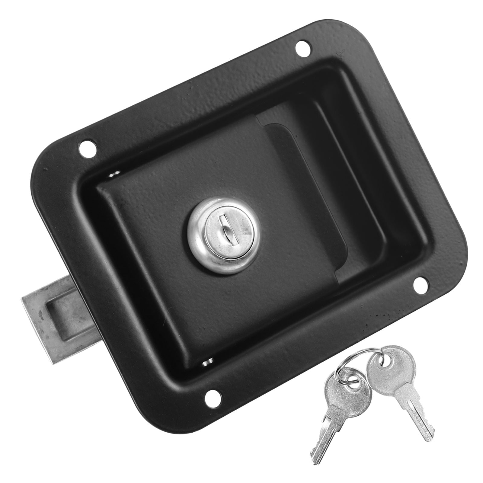 Raindrops Stainless Steel Panel Lock with Key Truck Toolbox Door Lock T ...