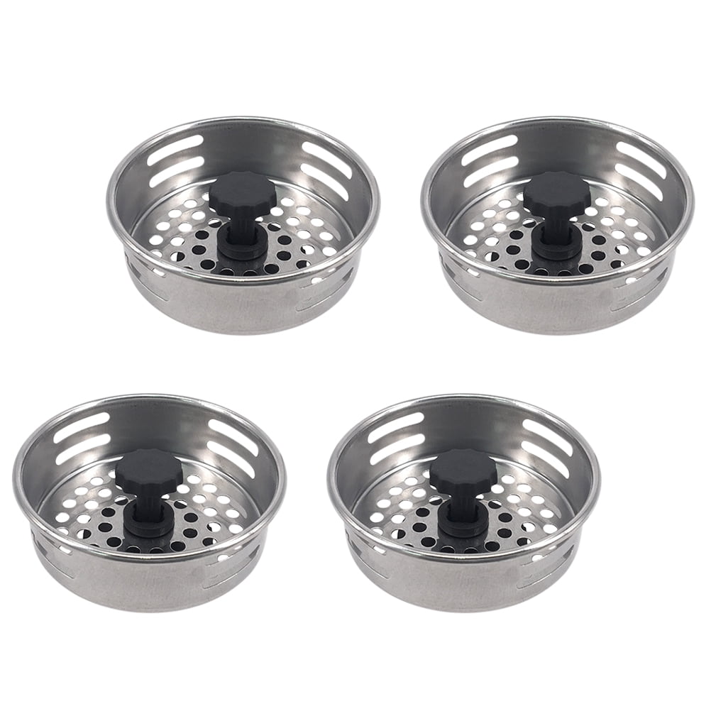 Raindrops Stainless Steel Sink Strainers Bathroom Hair Catcher Square ...