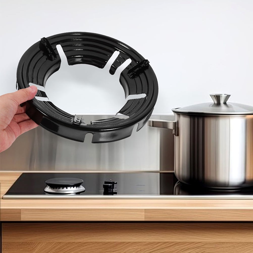 Raindrops Stainless Steel Stove Cover Gas Burners Rack Windproof Stove ...