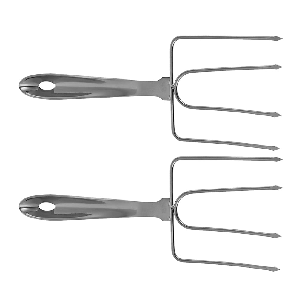 Raindrops Stainless Steel Turkey Lifter Fork for Kitchen Use with ...