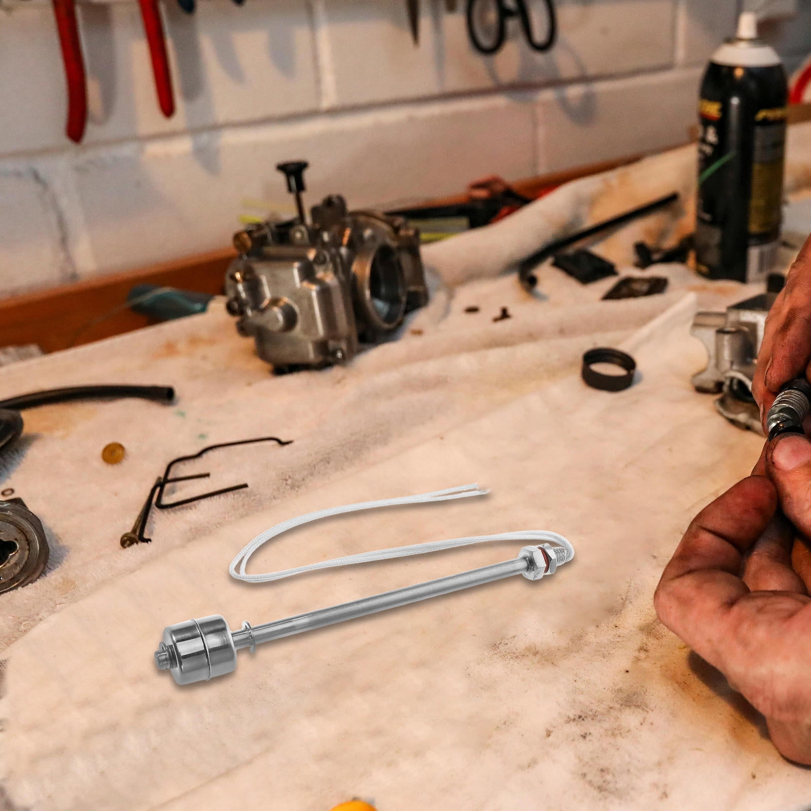 Raindrops Stainless Steel Water Float Switch for Water Pond Vertical ...