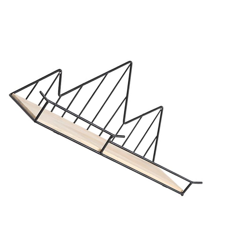 Raindrops Stand Single Cubby Rack Shelf Storage Baskets Shelving Black ...