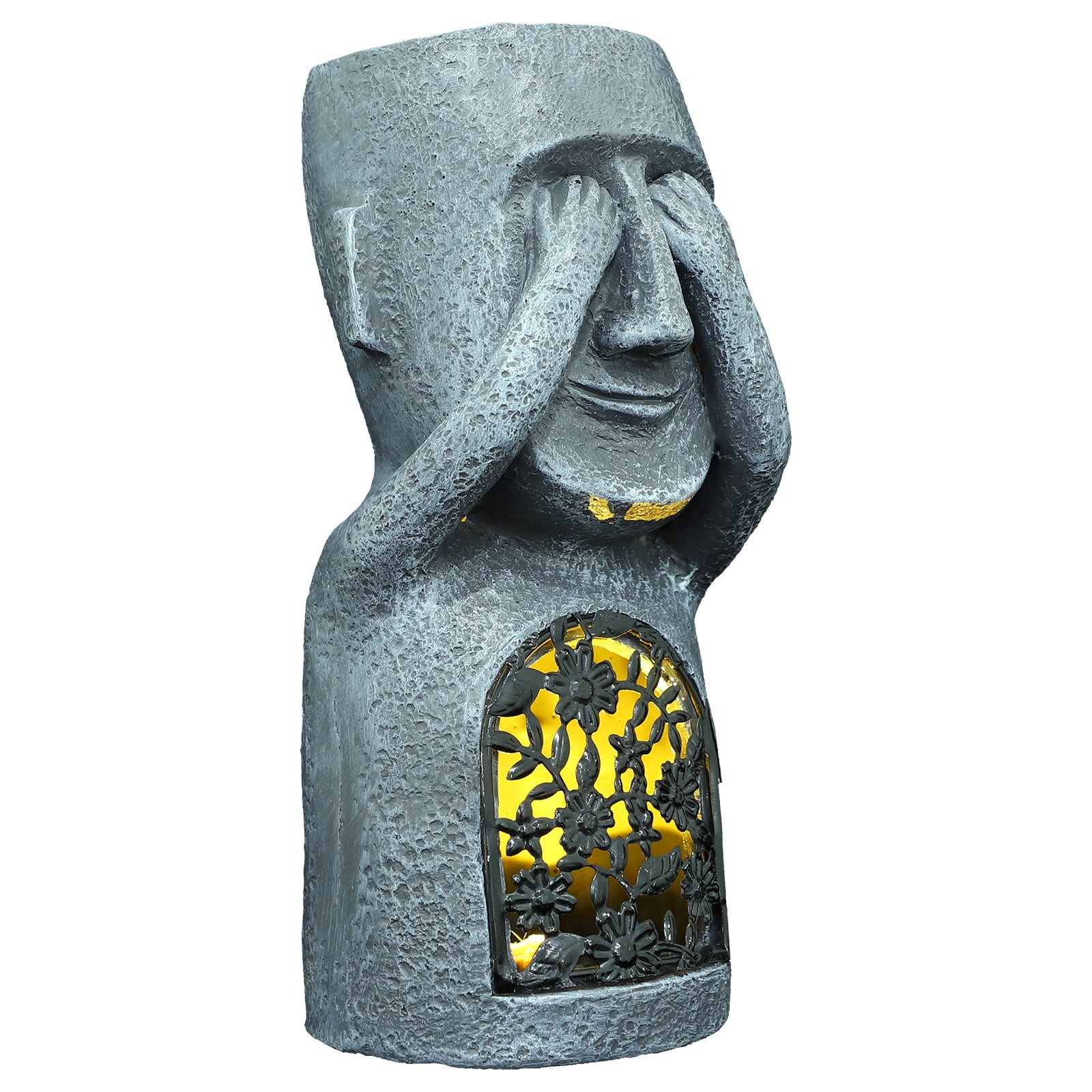 Raindrops Statue Sculpture Mini Resin Figurine Decor Garden Statues ...