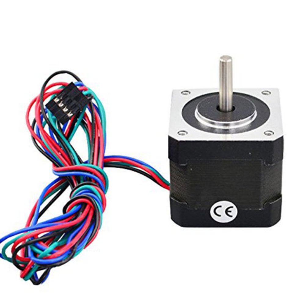 Raindrops Stepper Motor 17 Bipolar 40mm 64oz.in(45Ncm) 2A 4 Lead 3D ...