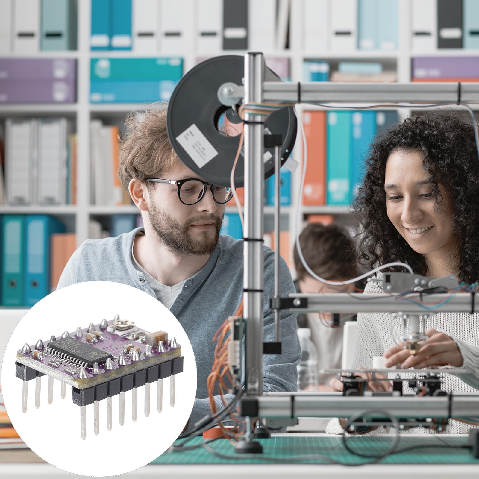 Raindrops Stepper Motors Driver Module Heat Sink 3D Printer Accessory ...