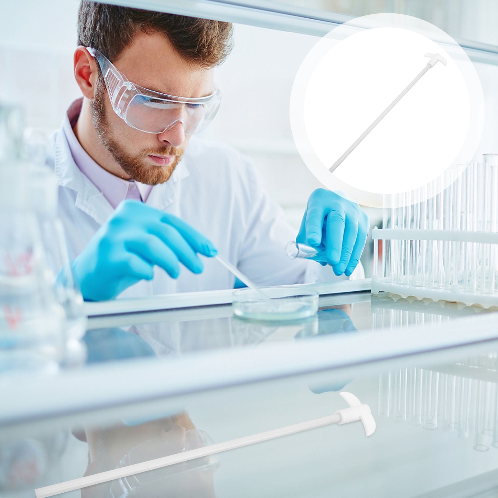 Raindrops lab stirrers Stir Bar PTFE Laboratory Equipment Scientific ...