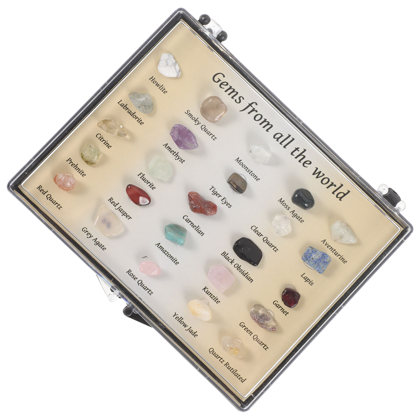 Raindrops Stone Collection Mineral Stones Decor Crystals Kit Quartz ...