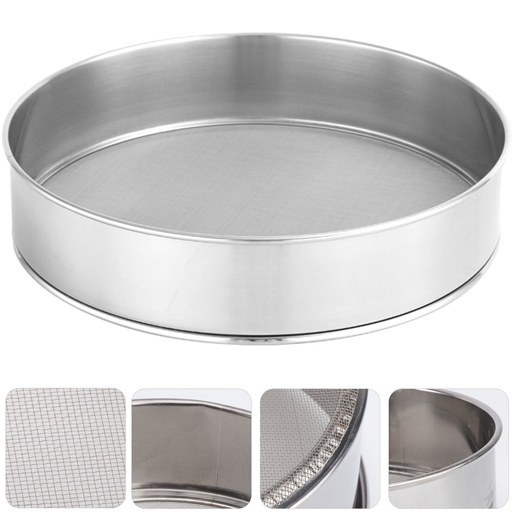 Raindrops Strainer Mash Potato Sieve with Flour Tool Manual Sifter for ...