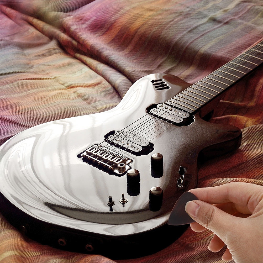 Raindrops Stringed Instrument Picks 6Pack Ox Horn Assorted Color For Musicians - Walmart.com