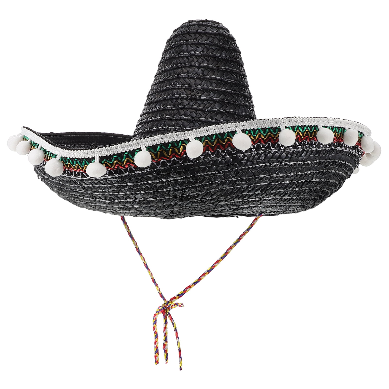 Raindrops Summer Mexican Straw Hat Sombrero Hats Hawaiian Style ...