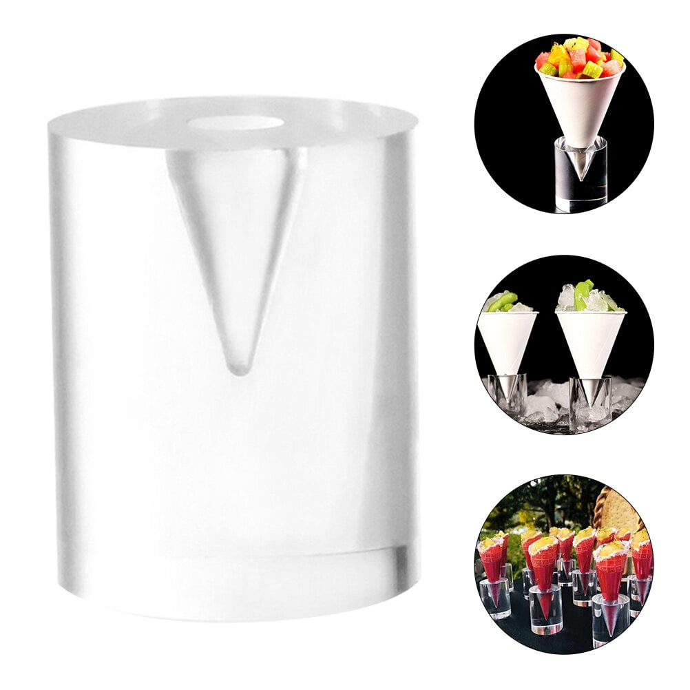 Raindrops Sushi Cone Display Stand Rack for Ice Cream, Hand Desserts ...