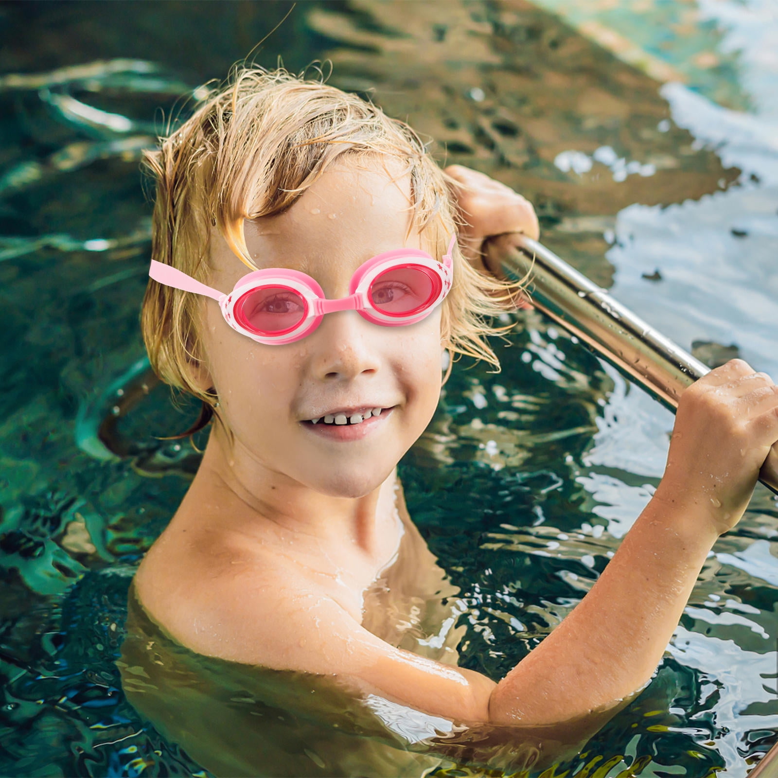 Raindrops Swimming Goggle For Kids Lovely Swim Goggle Silicone Swimming ...