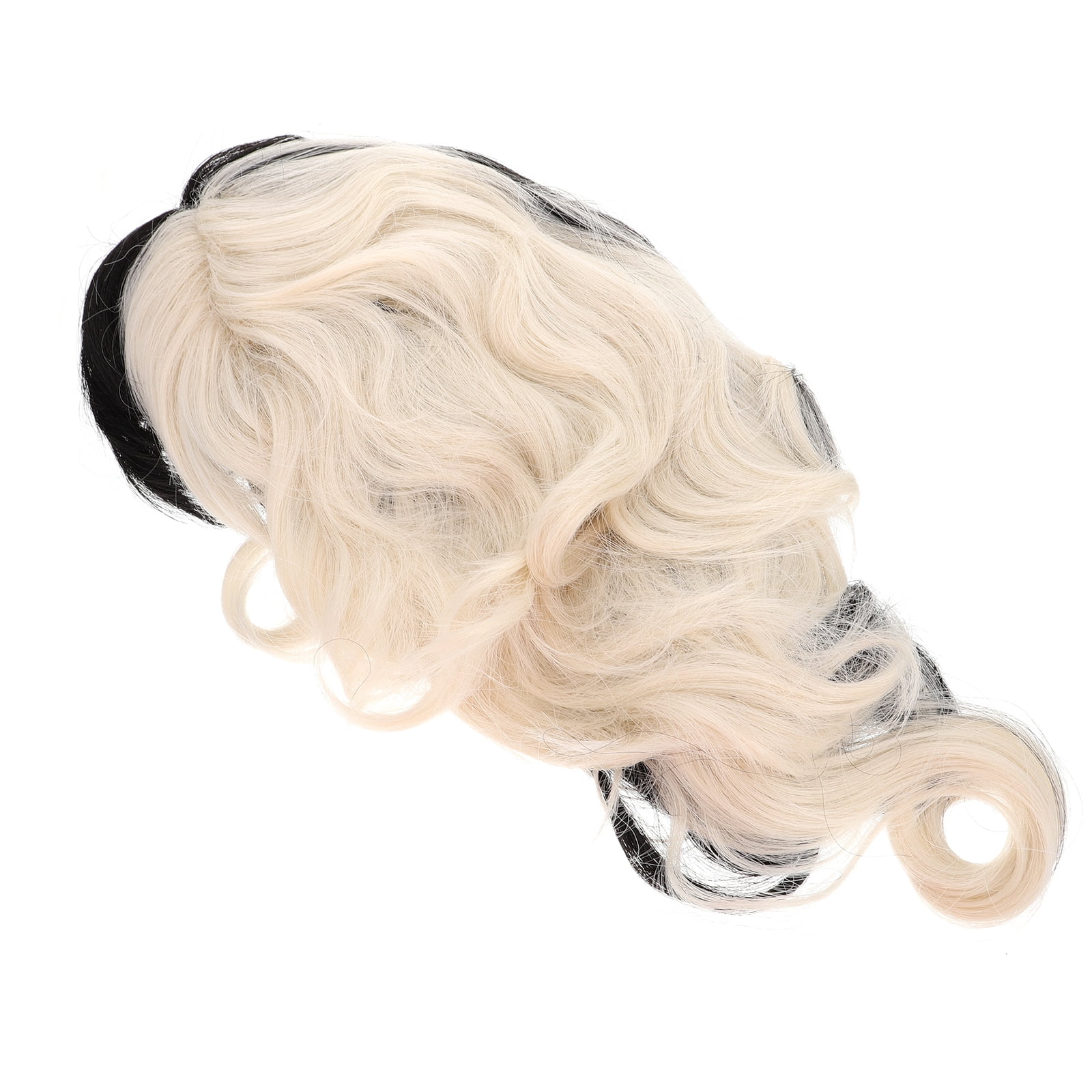 Raindrops Synthetic Hair Wigs Half Black Rattan Ring Garland - Walmart.com