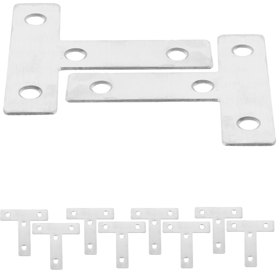Raindrops T-Shape Stainless Steel Angle Bracket 10Pcs for Construction ...