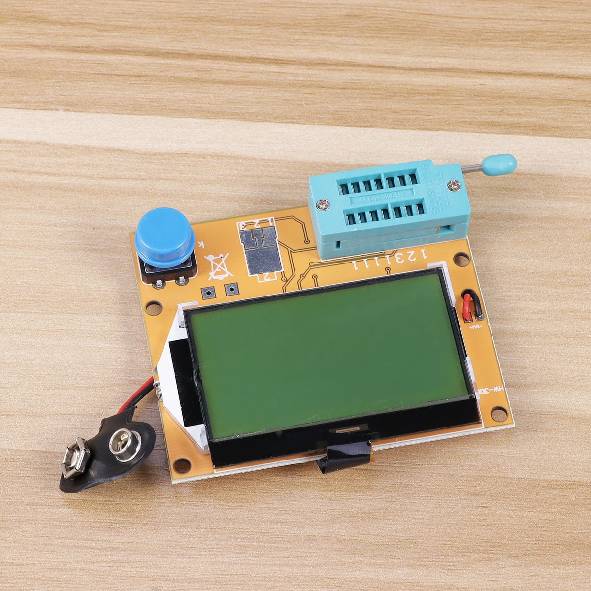 Raindrops -T4 LCD Digital Tester DIY Meter Backlight Diode Triode ...