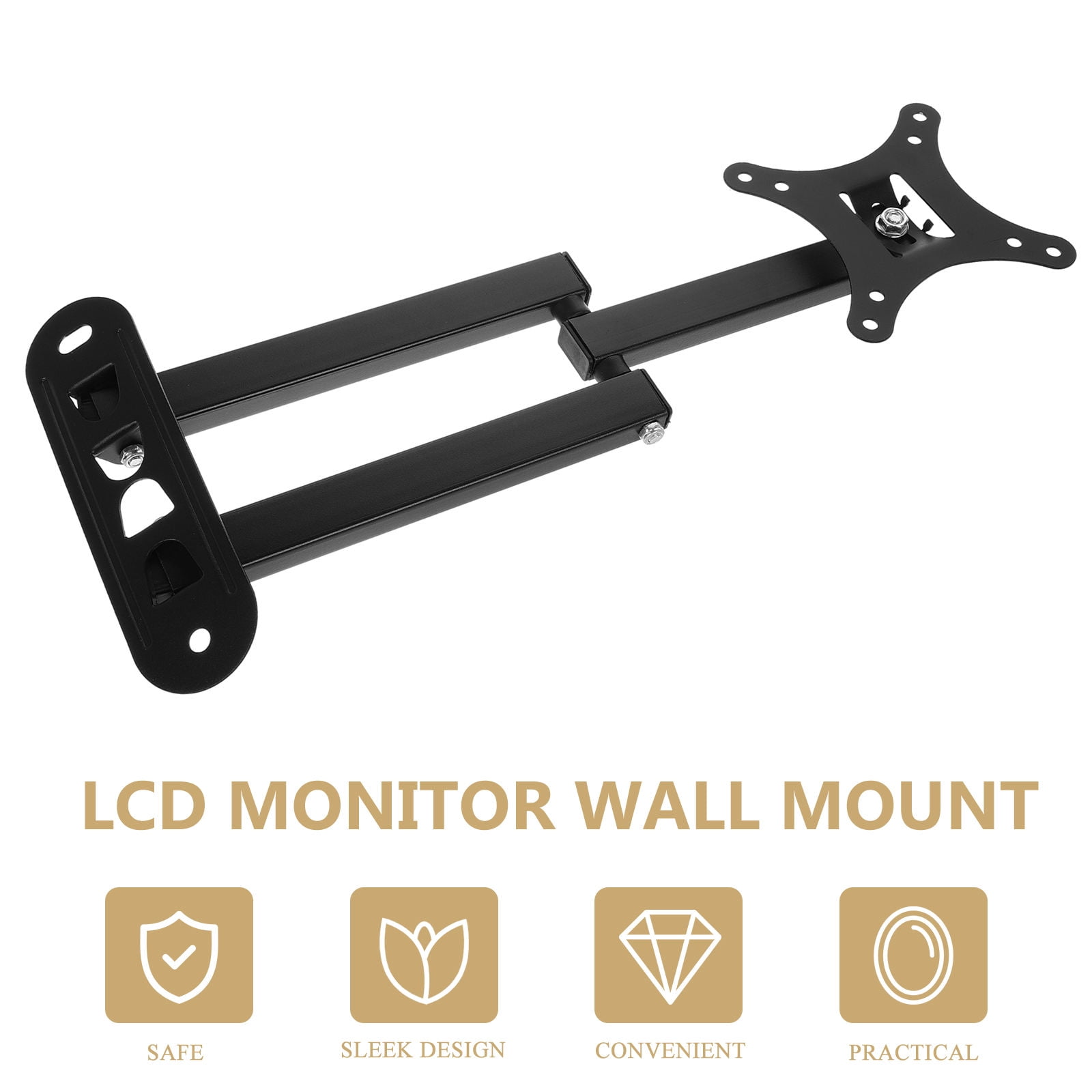 Raindrops TV Wall Mount TV Monitor Wall Bracket Swivel and Tilt Wall ...