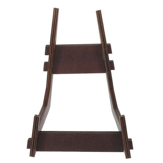 Raindrops Tabletop Wood Showcase Stand Versatile Plate Holder Easel ...