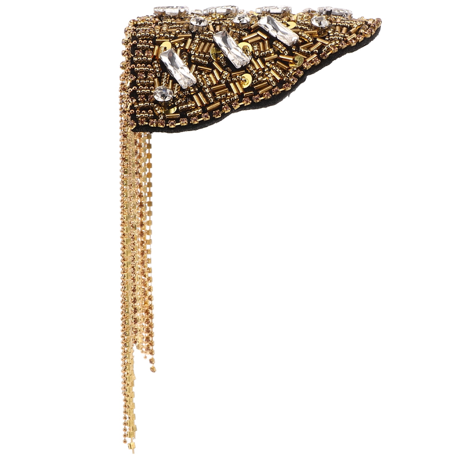 Raindrops Shoulder Epaulettes Decorative Beads 1Pcs for Women Formal ...
