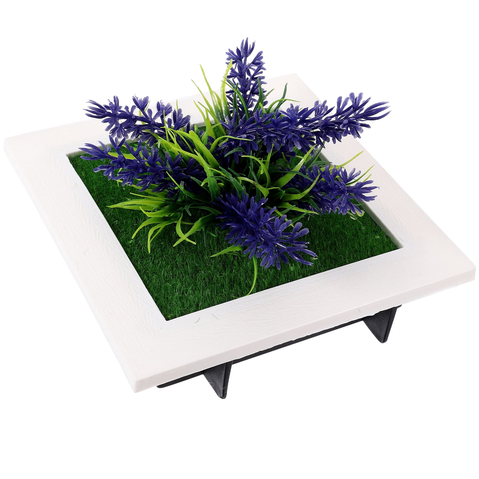 Raindrops Terrarium Fake Rattan Decor Garden Succulent Frame - Walmart.com