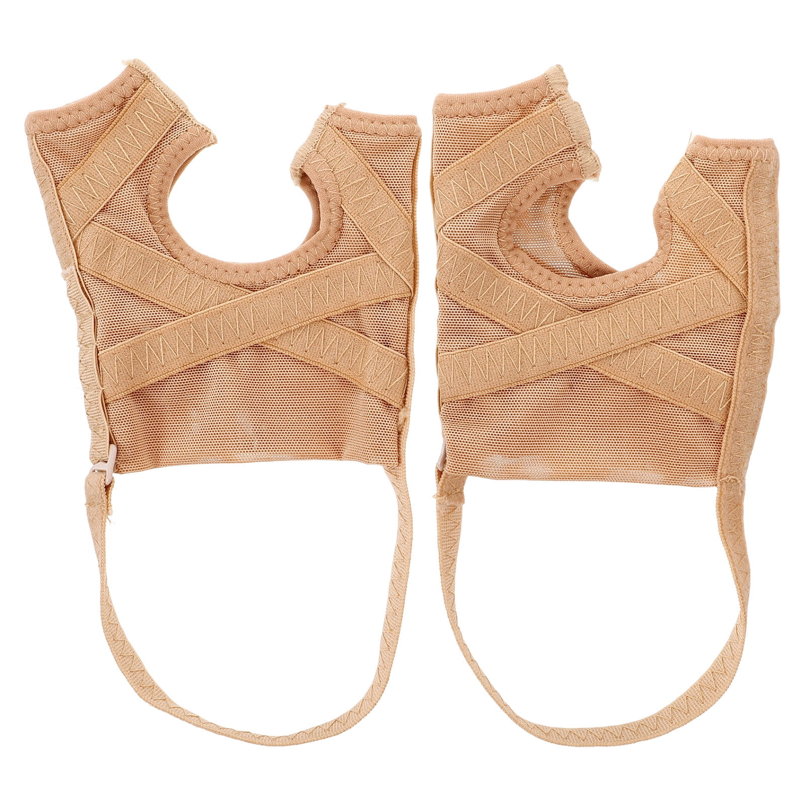 Raindrops Toe Separator for Bunions Relief Made of Cloth Light Brown ...