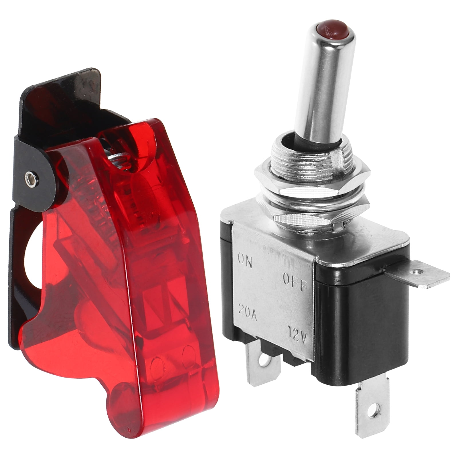 Nestingho Rocker Arm Toggle Switch Silver Plated Copper For Car ...