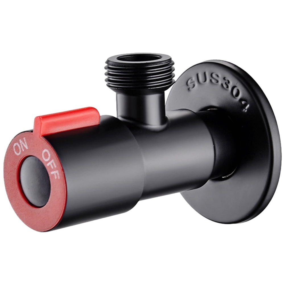 Raindrops Toilet Stop Valve Bathroom Toilet Angle Valve Stainless Steel ...