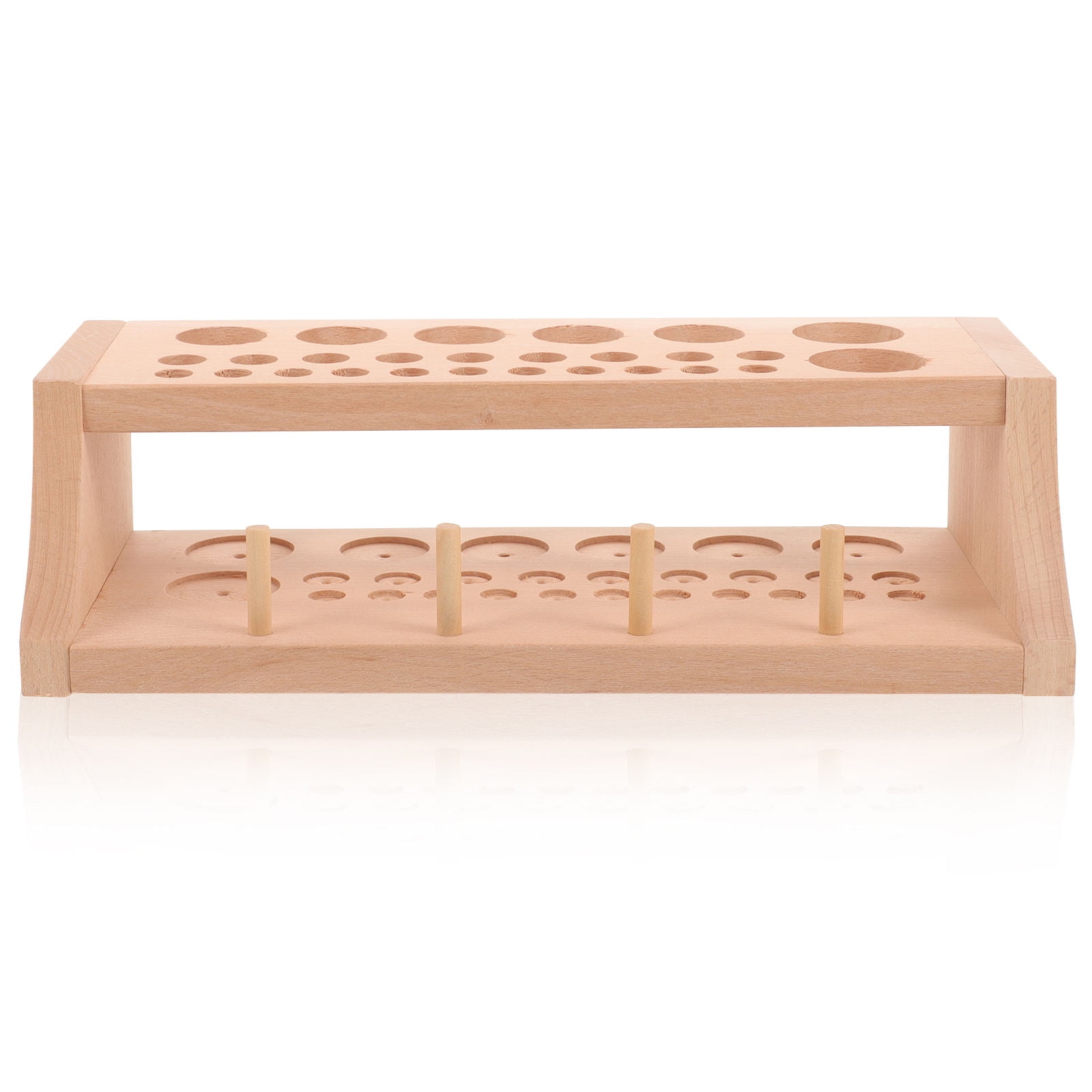 Raindrops Tool Storage Rack 1Pack Khaki Color Wooden Organizer for ...