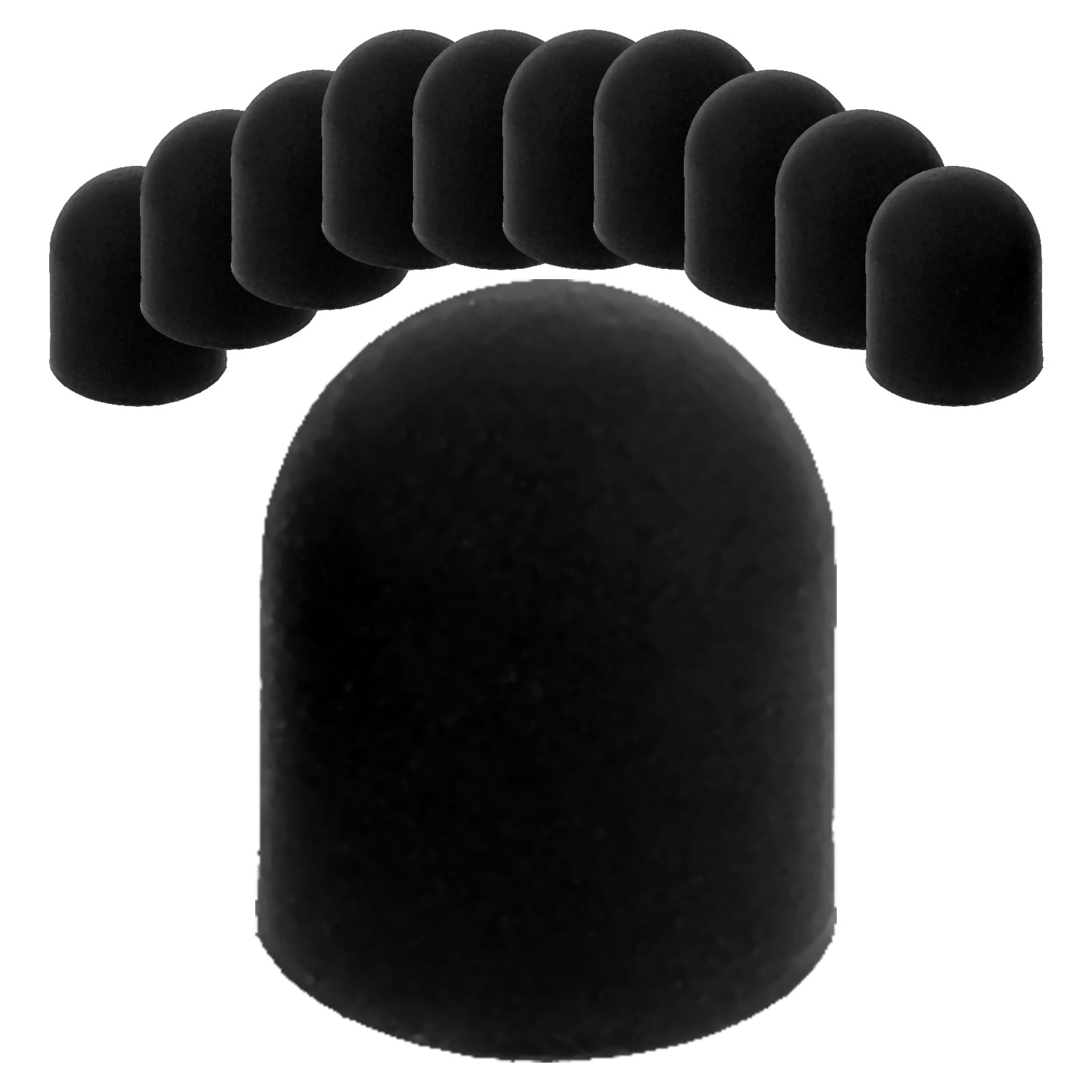 Raindrops Touch Pen Tip for Touch Screen 15Pack Black Silicone ...