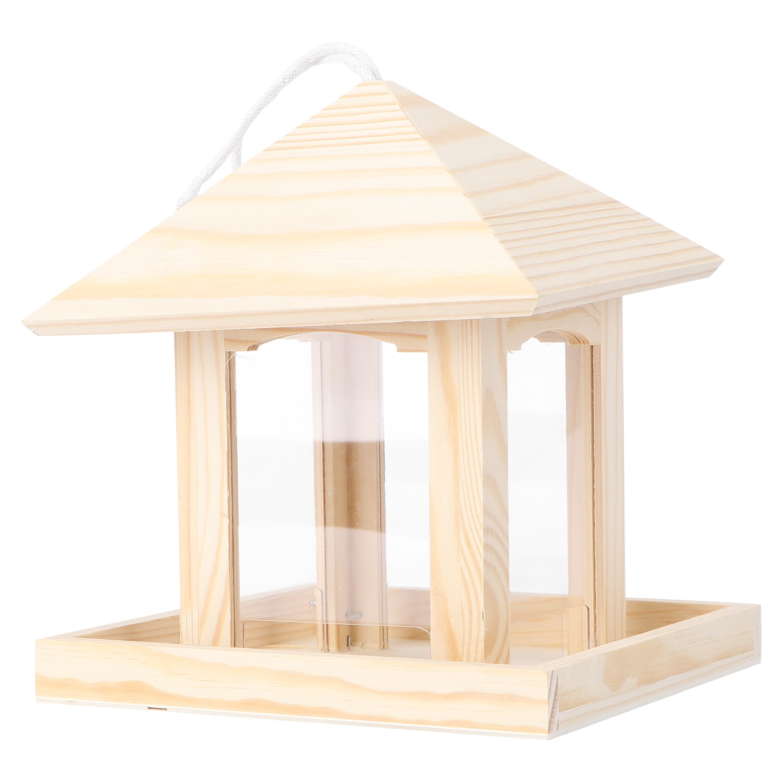 Raindrops Toy Feeders Wooden Bird Feeder Creative Style Bird Feeder ...