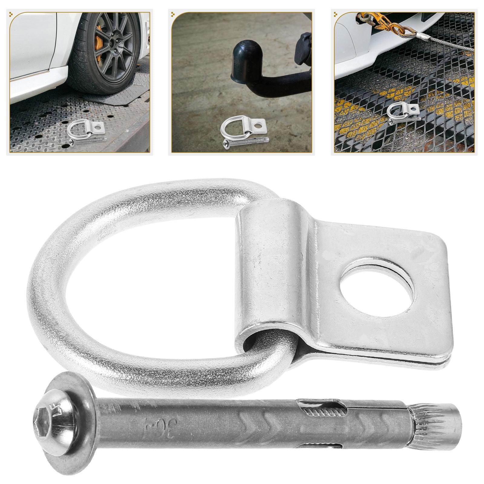 Raindrops Trailer Tie Down Hooks Stainless Steel V-Shaped Anchors ...