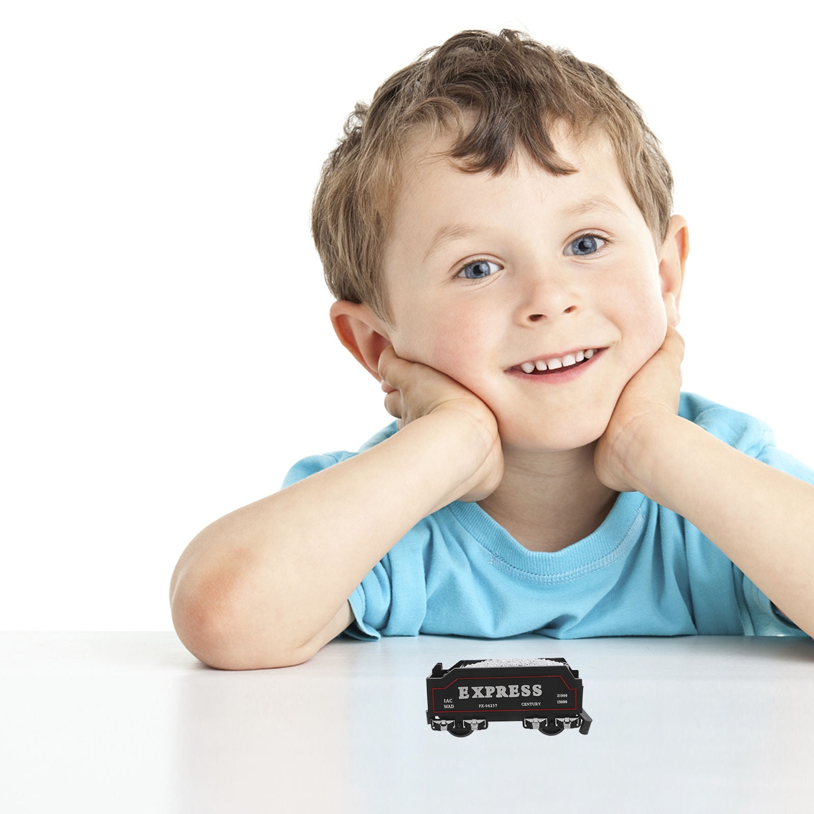 Raindrops Electric Train Set for Kids with Plastic Train Track ...