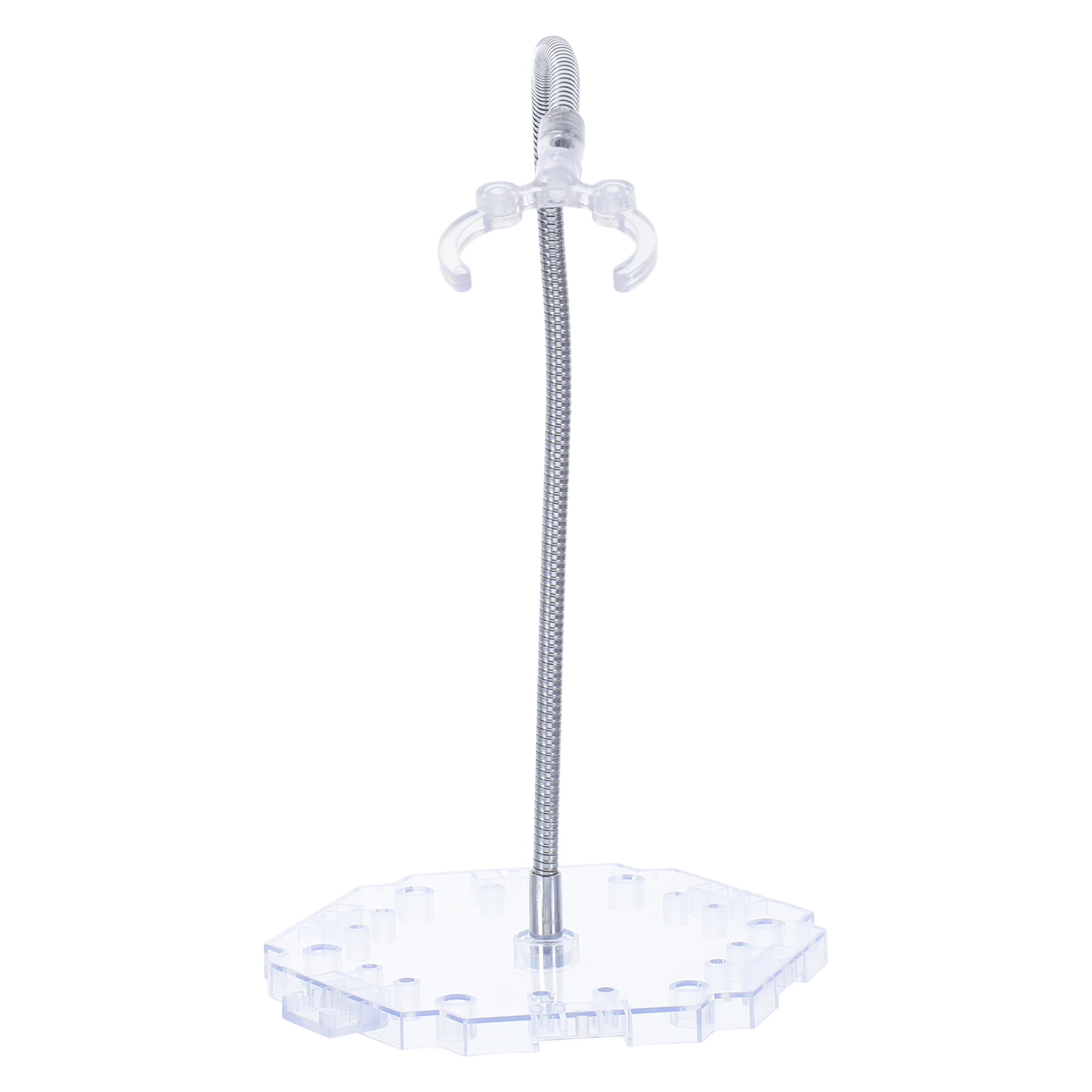 Raindrops Transparent Action Figure Stand With Snake Bone Bracket For ...