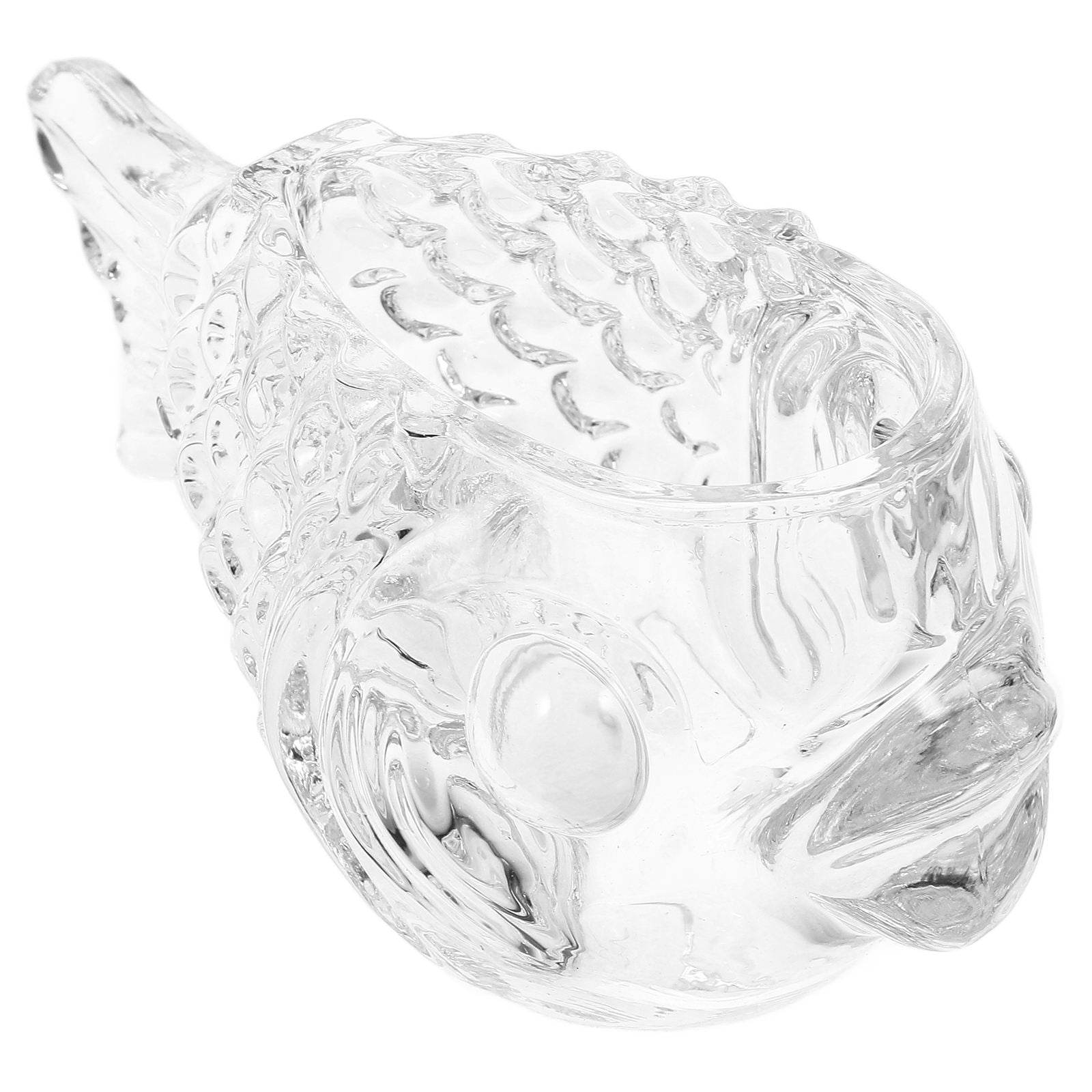 Raindrops Transparent Glass Wine Cup in Fish Shape for Stylish Drinking ...