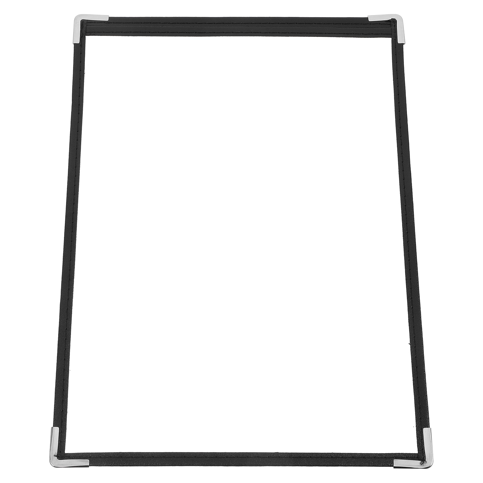 Raindrops Transparent Menu Sleeve For Food Diners Protective Double ...