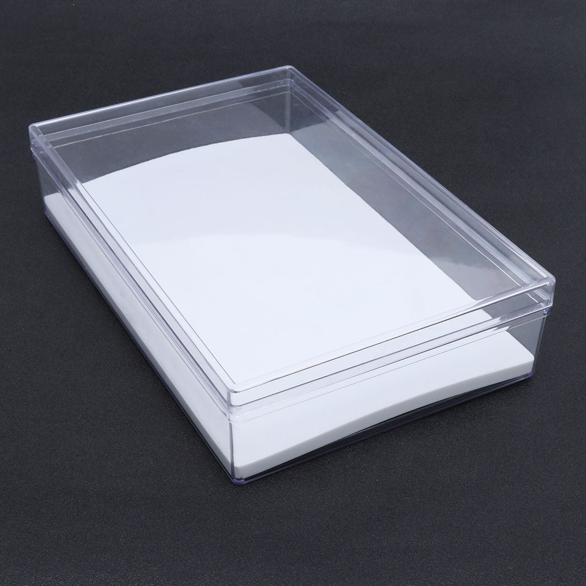 Raindrops Transparent Plastic Display Box for Decoration with Lid ...