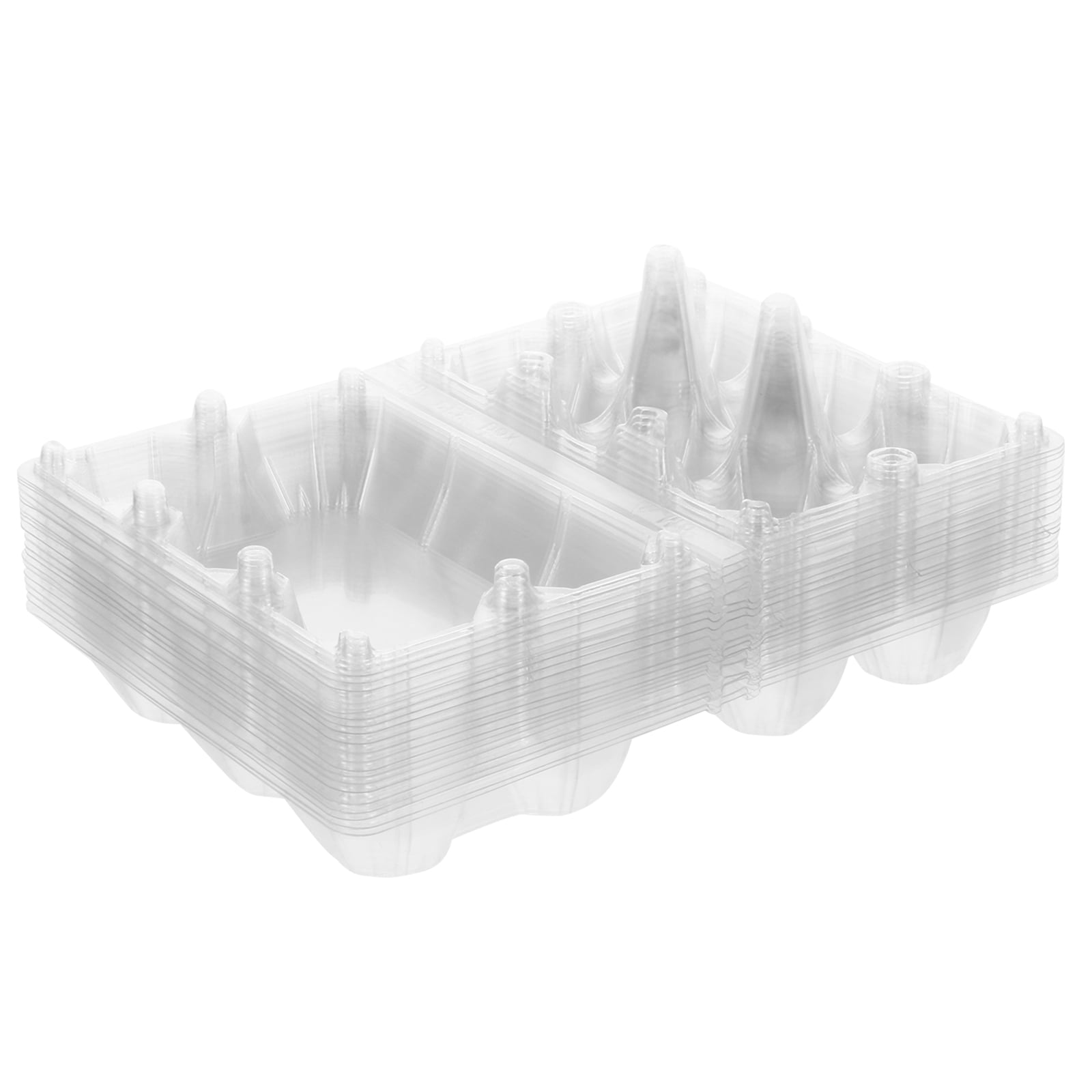 Raindrops Transparent Plastic Egg Storage Boxes with Buckle Design and ...