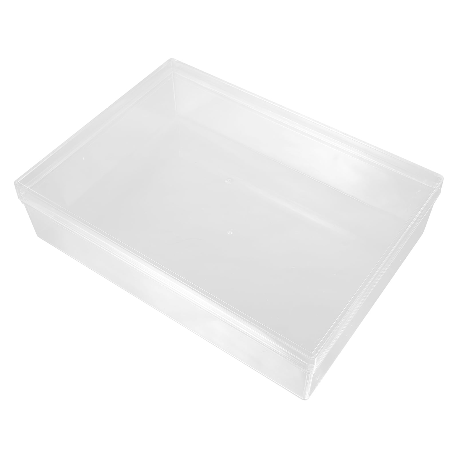 LABRIMP Small Plastic Boxes Transparent 1Pcs 13X9.4X3.1in - Walmart.com
