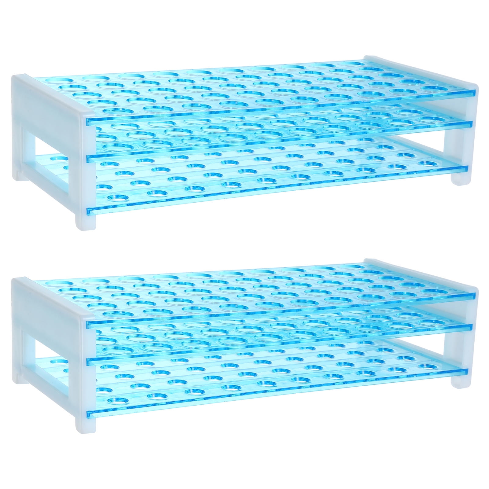 Raindrops Transparent Plastic Test Tube Rack for Laboratory Storage ...