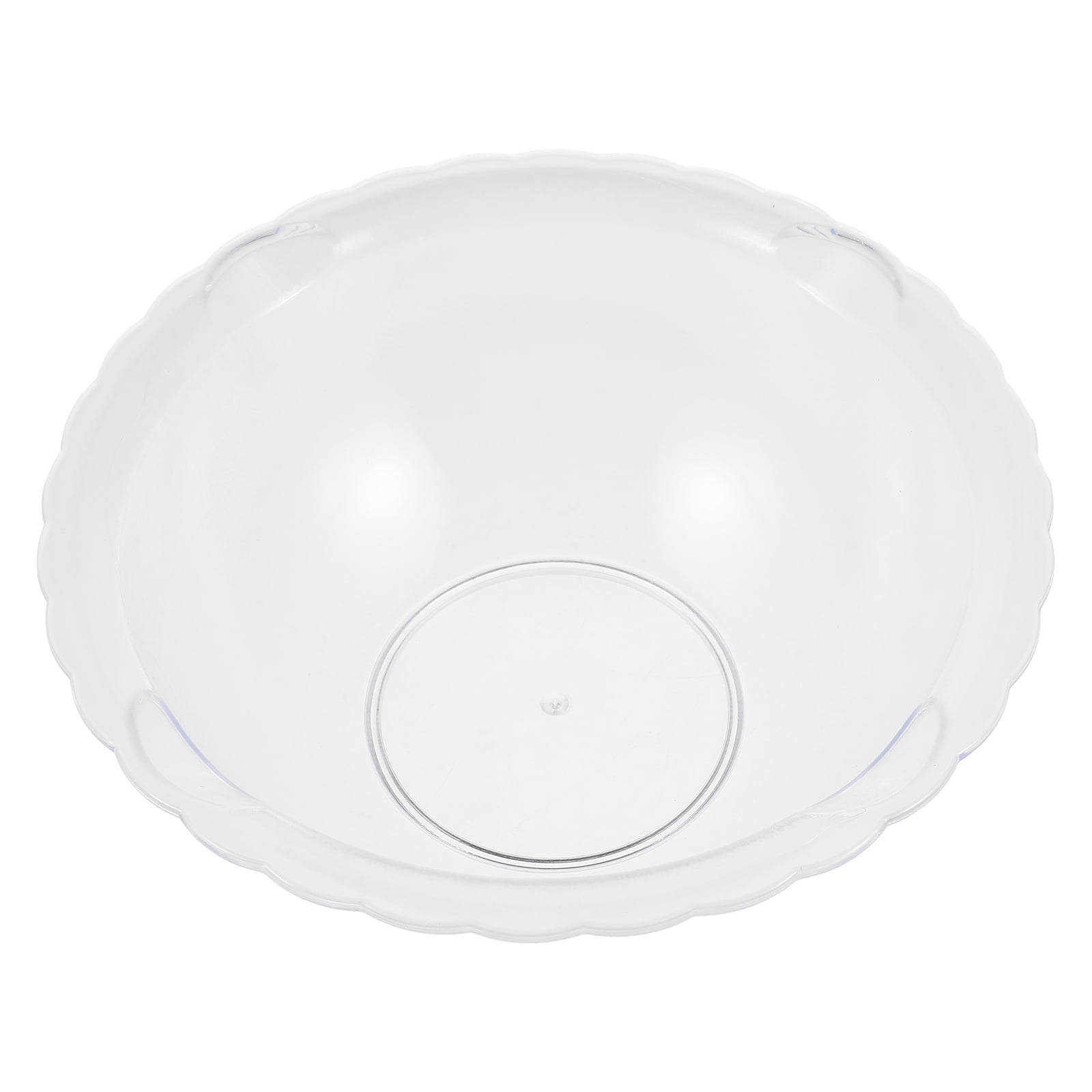 Raindrops Transparent Plastic Wash Basin For Face Hair Washing Washing ...