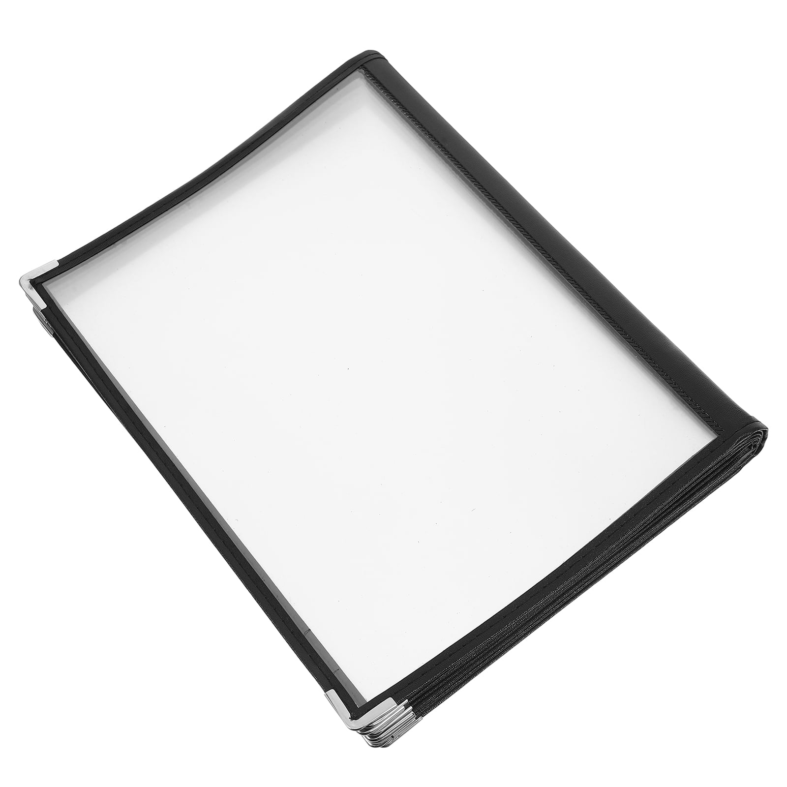 Raindrops Transparent Pvc Menu Book With 12 Pages 24 Sides Restaurant ...