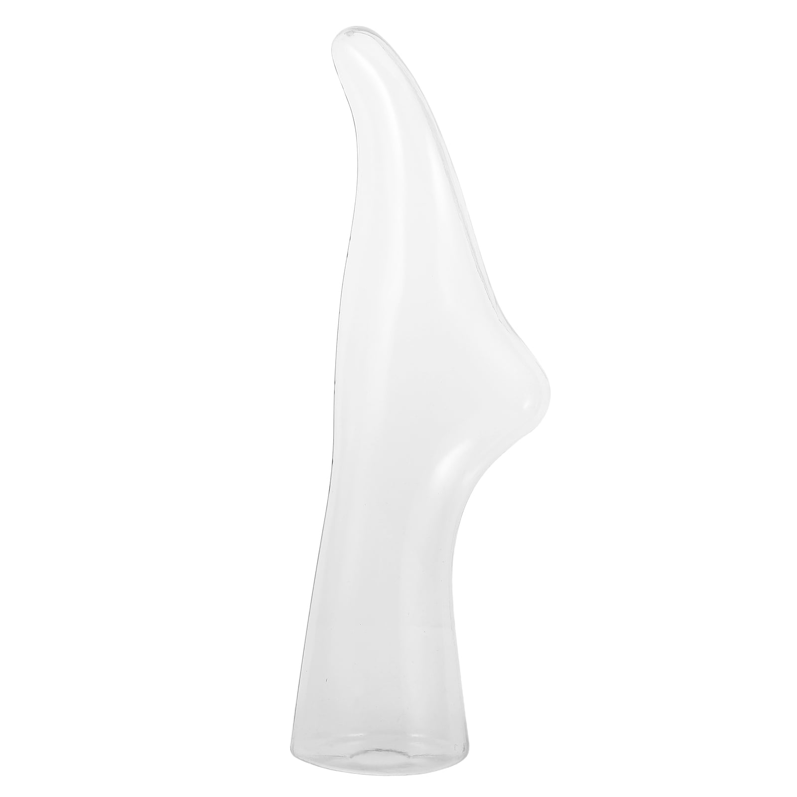 Raindrops Transparent Sock Mannequin Foot Display Upside Down Foot ...