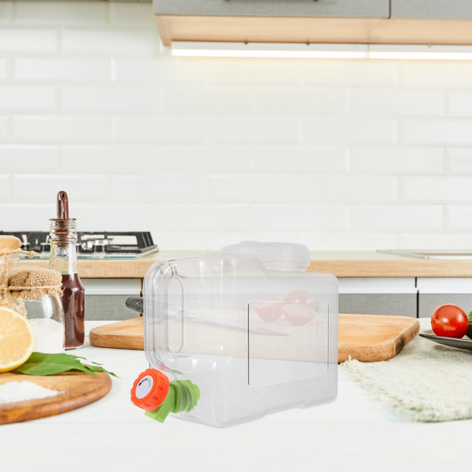 Raindrops Transparent Water Container for Outdoor Use Lightweight ...