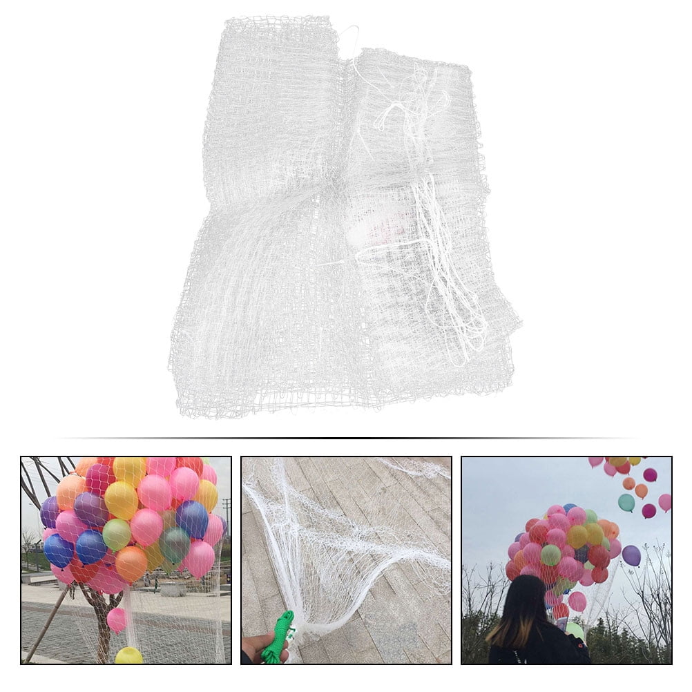 Raindrops Balloon Transport Bags Balloon Release Net White 1Pack for ...