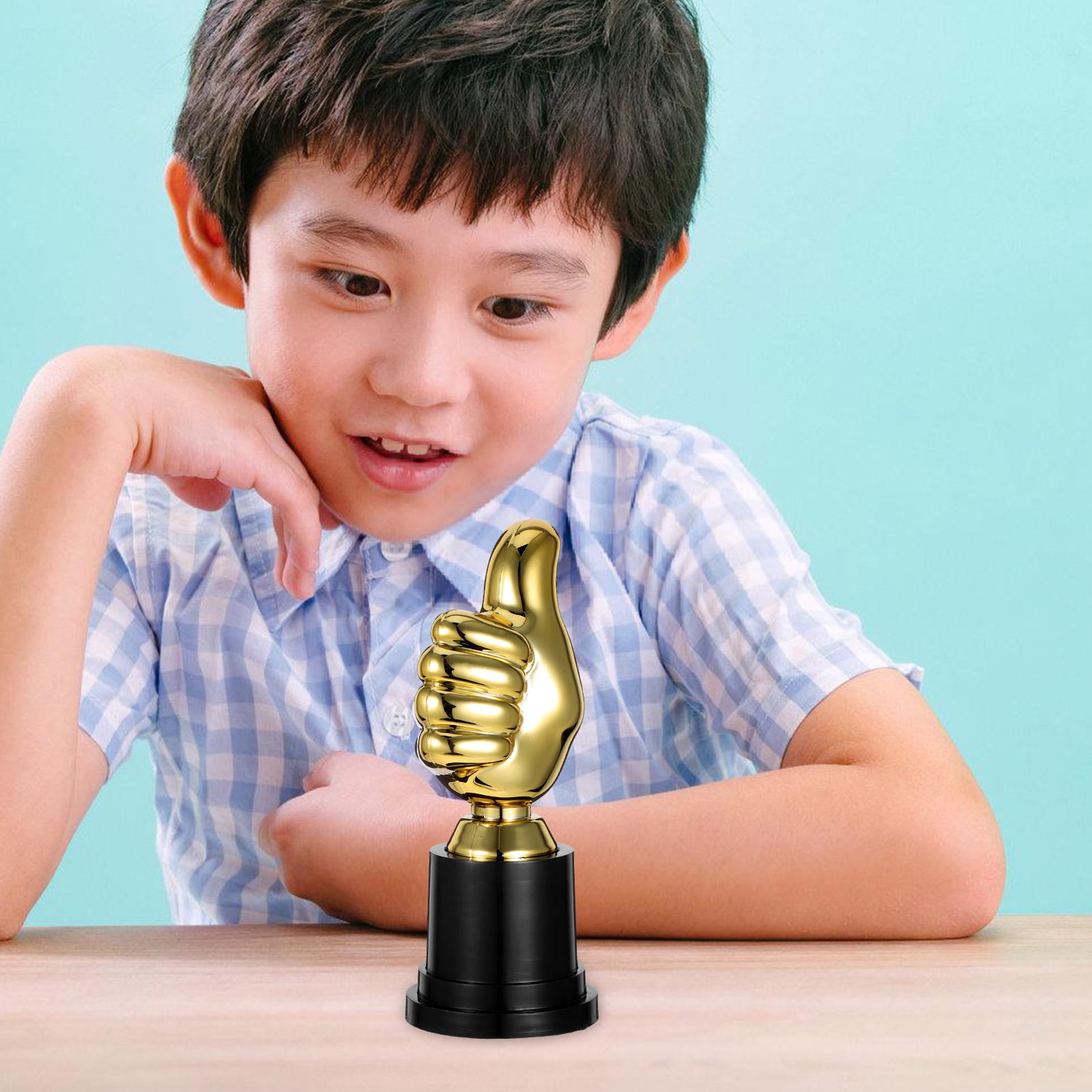 Raindrops Trophies Exquisite Trophy Model Gifts Golden Smooth Surface ...