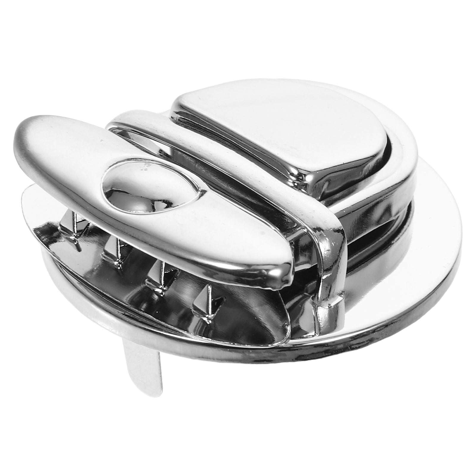 Raindrops Bag Hardware Thumb Buckle Tuck Lock Clasp Metal Silver 1Pcs 1 ...