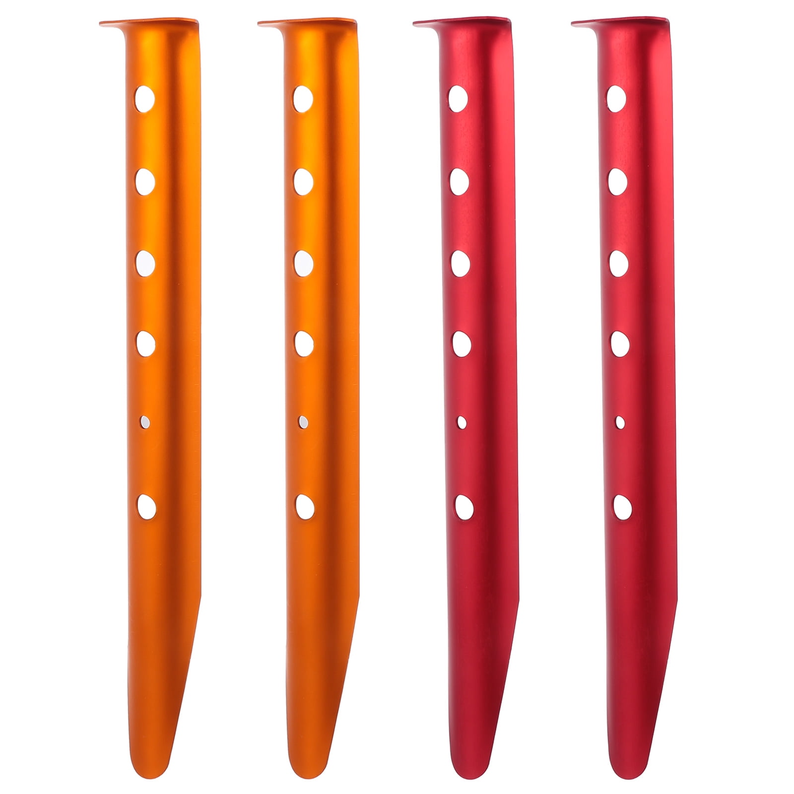 Raindrops 4Pcs Golden -Shaped Tent Stakes for Camping Tent Accessories ...