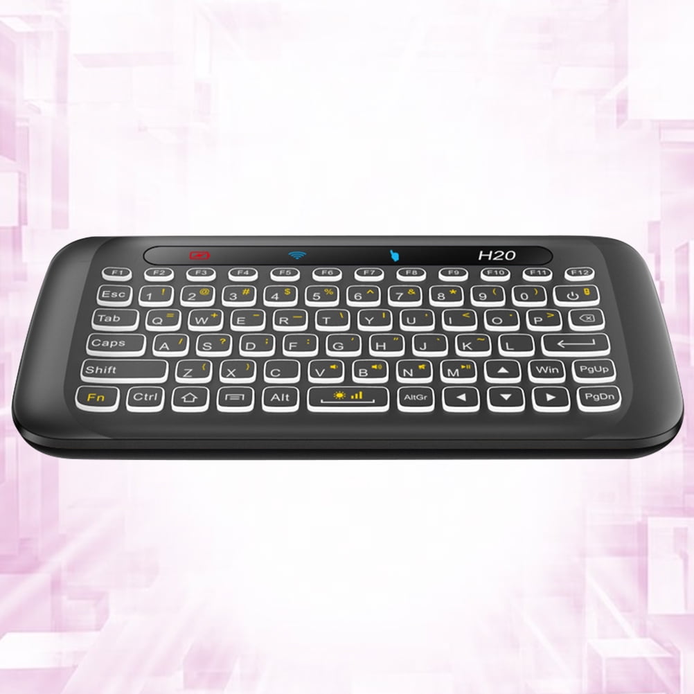 Raindrops USB 2.4G Wireless Keyboard Touch Keyboard Mini Backlight ...