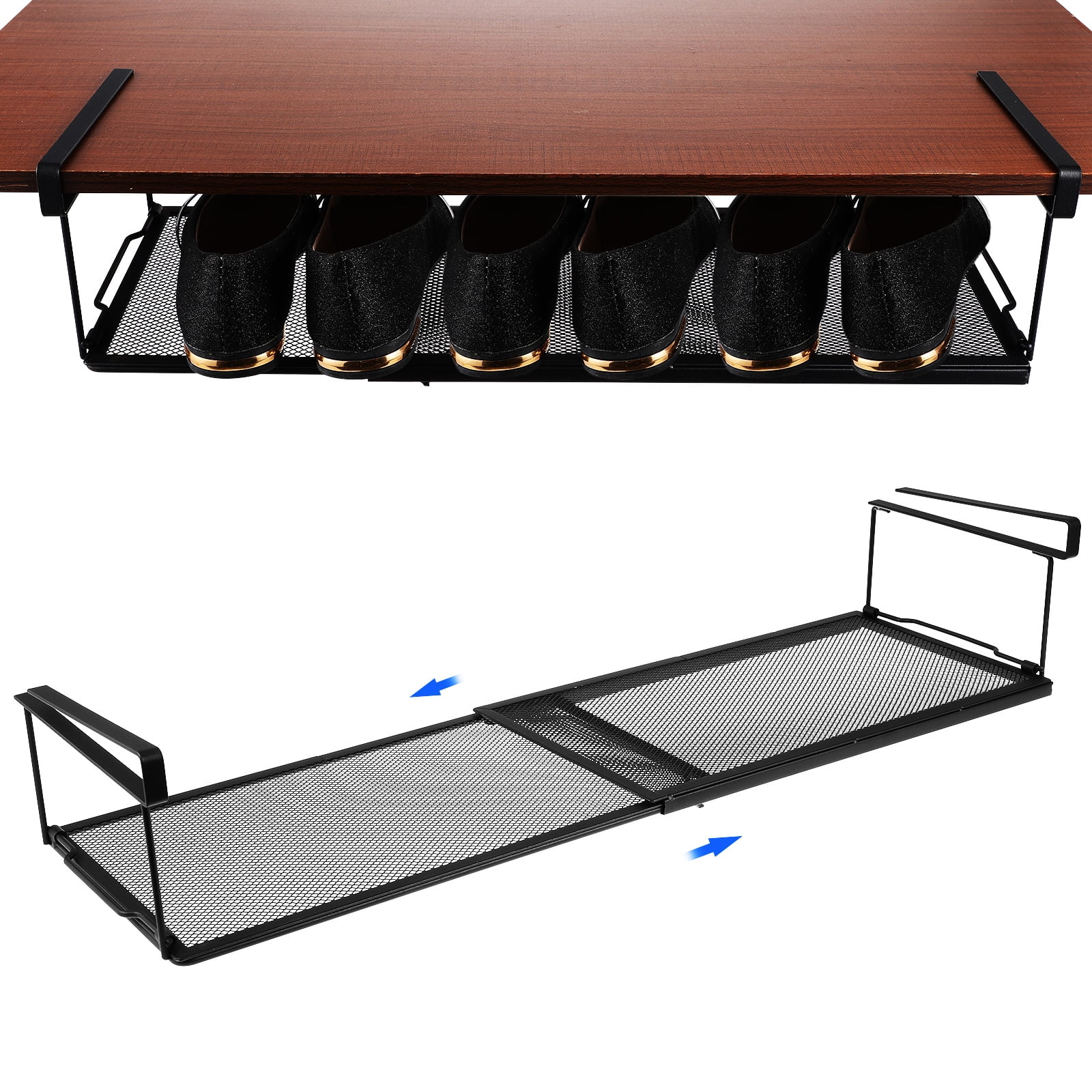 Raindrops Under Shelf Rack Expandable Hanging Shelf Organizer Kitchen ...