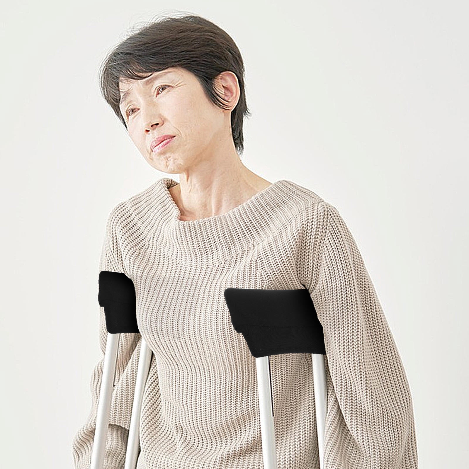 Raindrops Underarm Crutch Cushion Walking Stick Armpits Pad Crutches ...