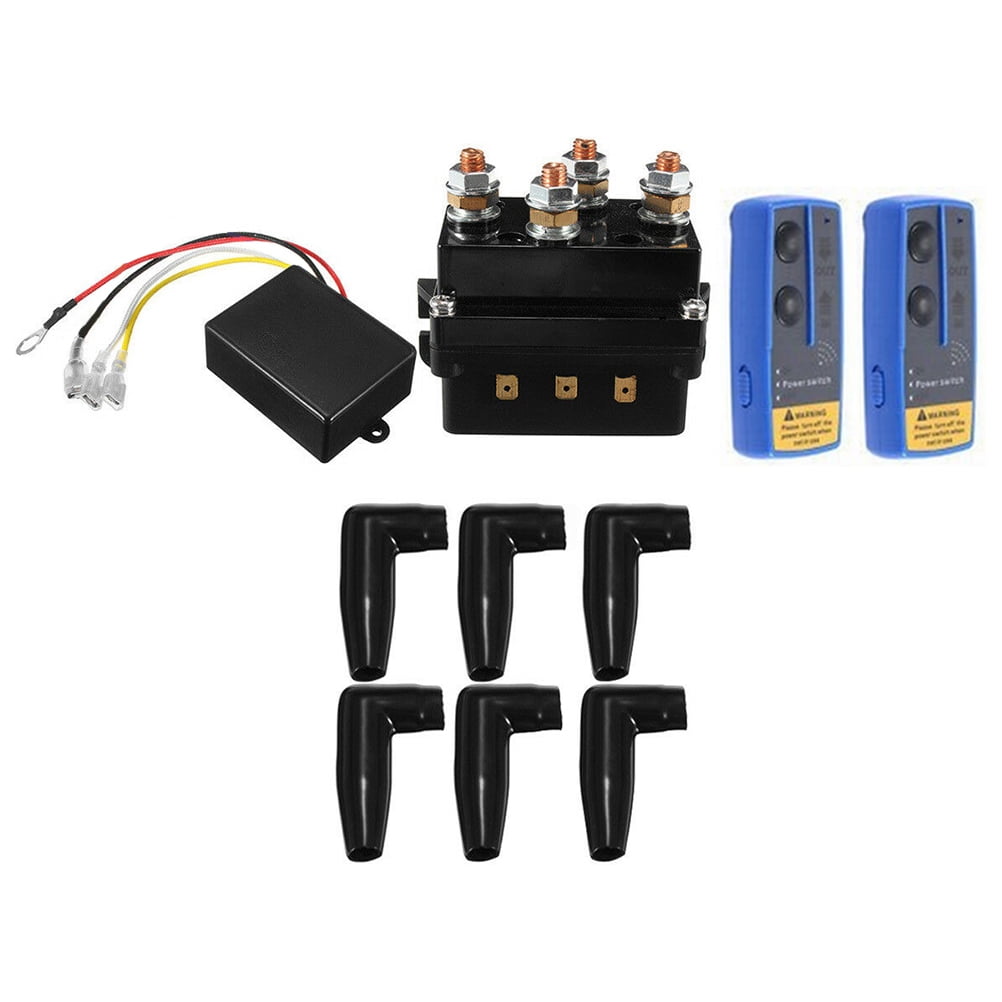 Raindrops Universal 12V 500A Winch Remote Contactor Winch Control ...